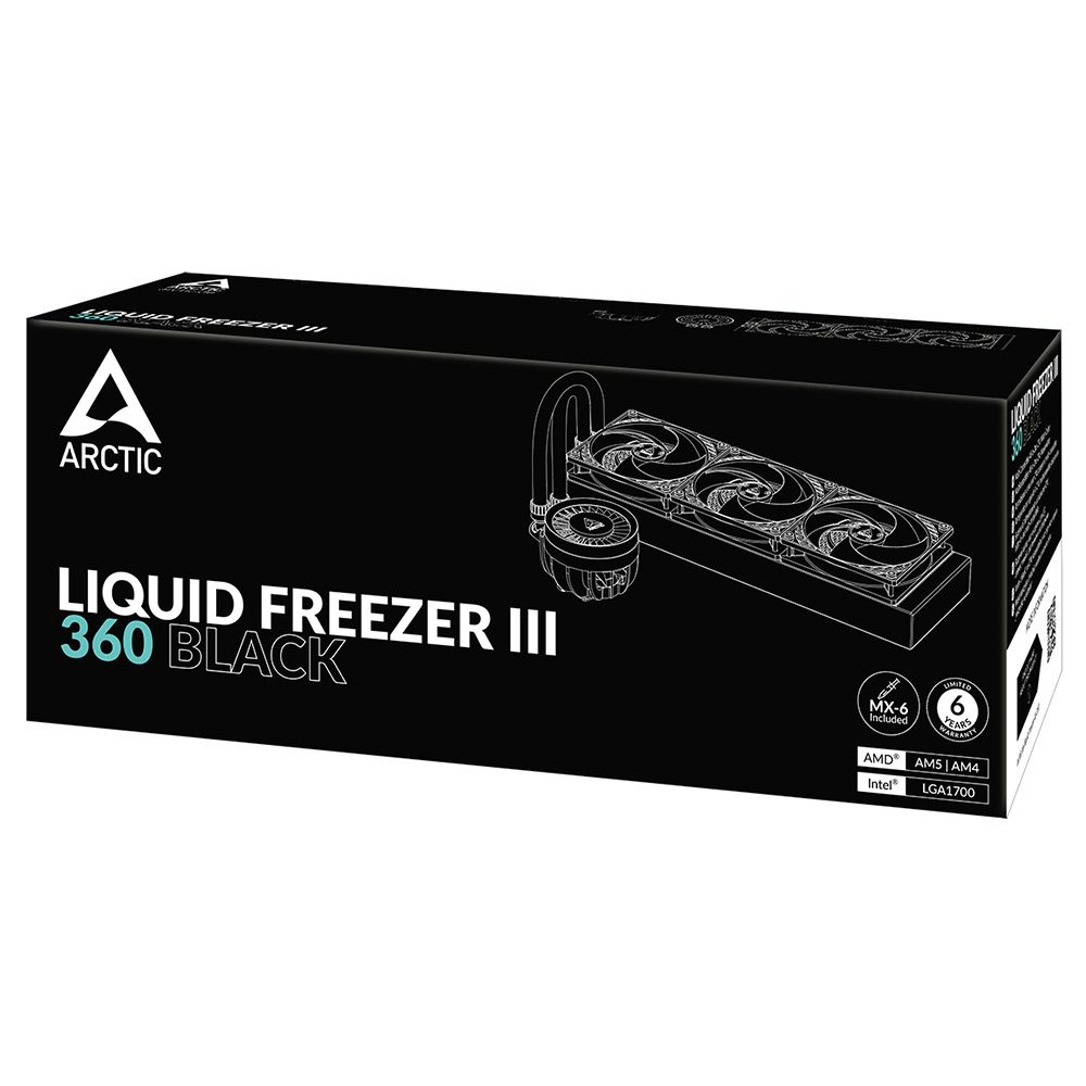 Water Cooler ARCTIC Liquid Freezer III 360mm Preto | nanoChip