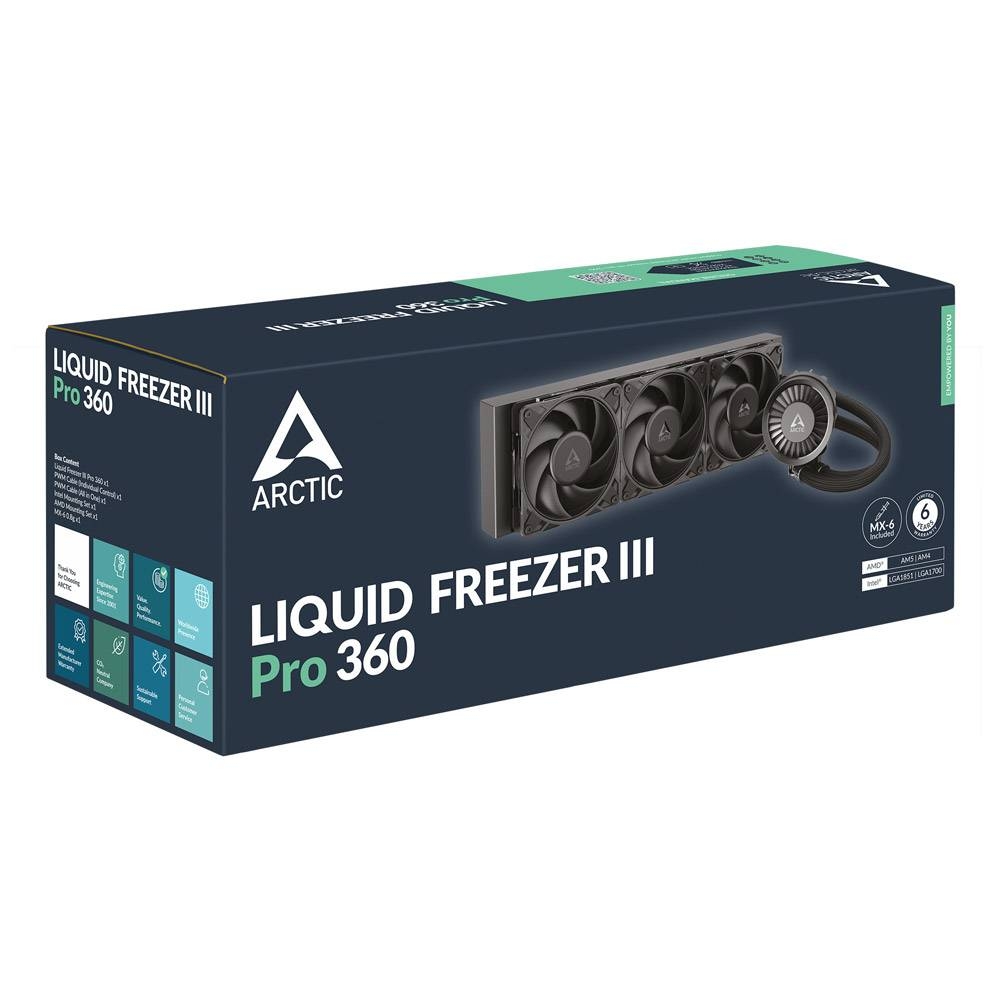 Water Cooler ARCTIC Liquid Freezer III Pro 360mm Preto | nanoChip