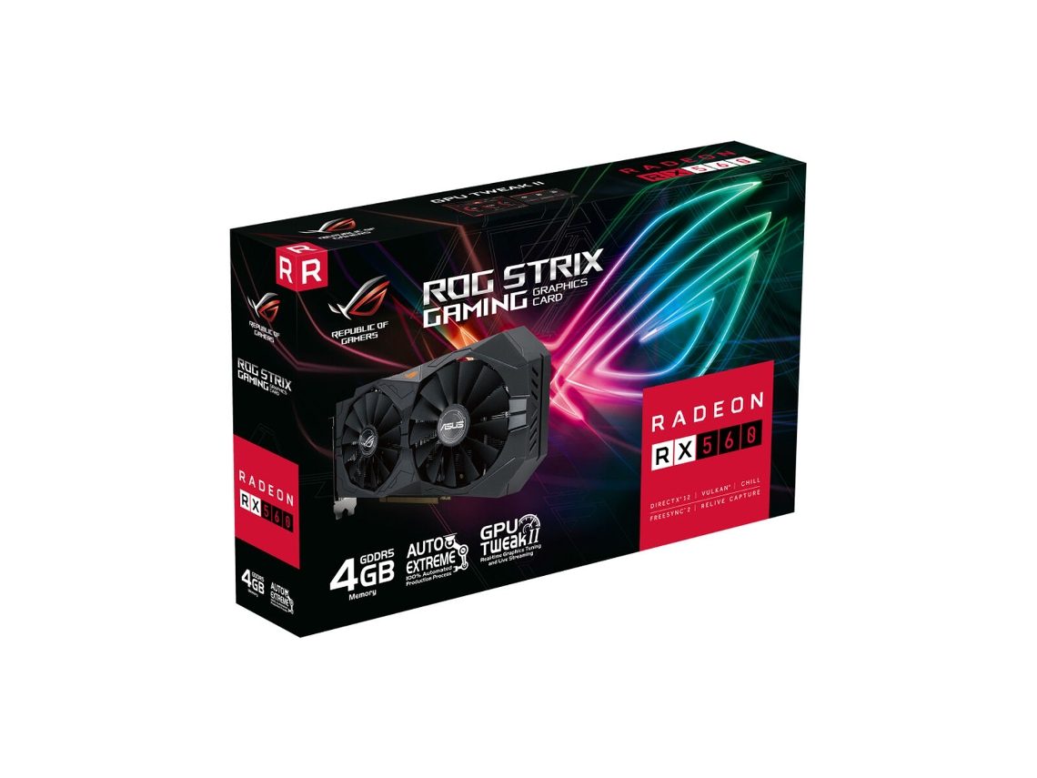 Placa Gráfica ASUS RADEON RX 560 ROG STRIX 4GB V2 | nanoChip