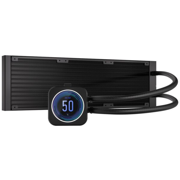 Water Cooler CORSAIR iCUE H150i Elite LCD XT RGB 360mm Preto | nanoChip