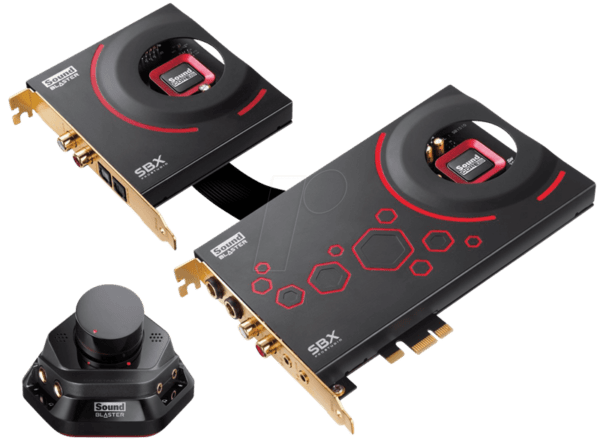 PLACA DE SOM CREATIVE Sound Blaster ZxR PCI-E | nanoChip
