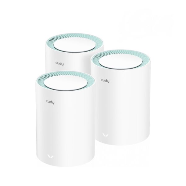 Extensor CUDY AC1200 Mesh Wi-Fi 5 Gigabit ( 3-pack ) | nanoChip