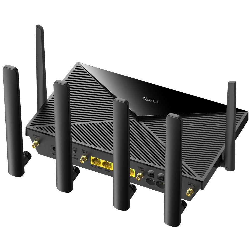 Router CUDY Wireless AX1800 4G LTE Wi-Fi 6 | nanoChip