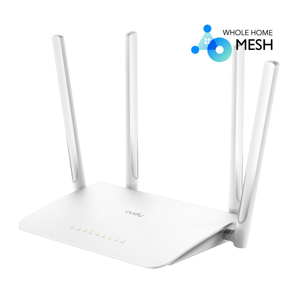 Router CUDY Wireless AC1200 WiFi 5 – WR1300 | nanoChip