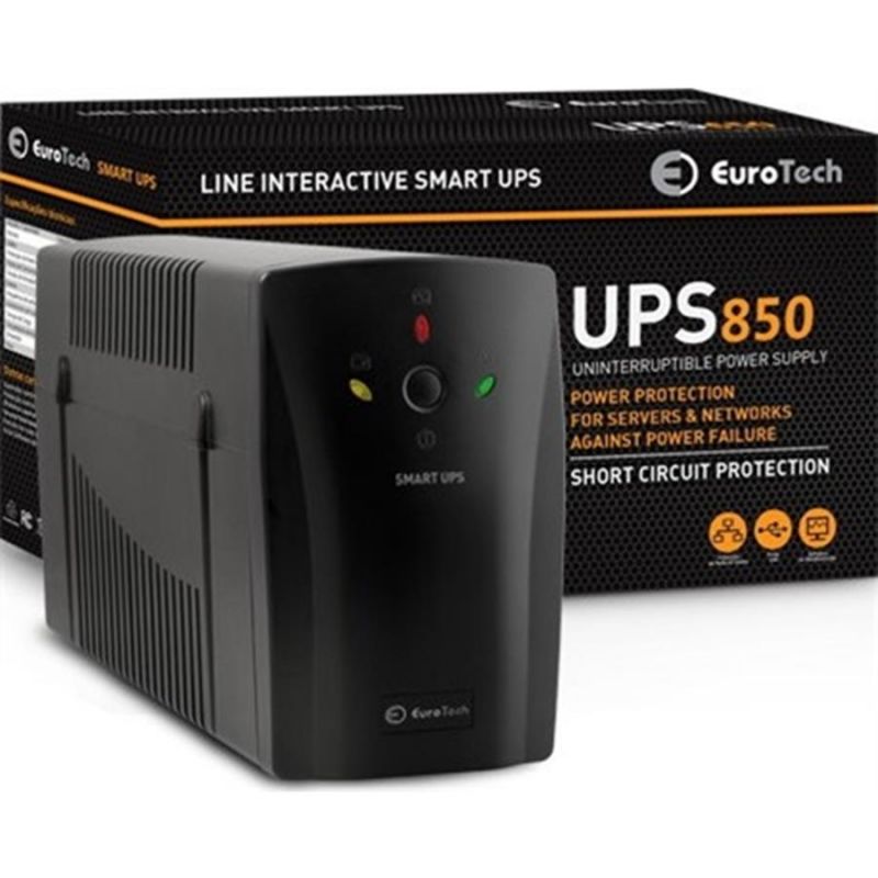 UPS EUROTECH 850VA – UPS850EU | nanoChip