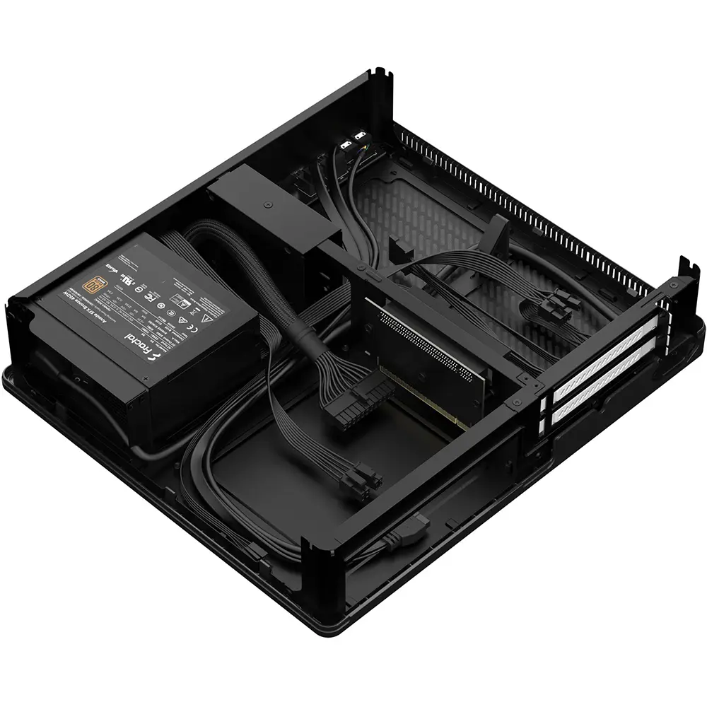 Caixa Mini-ITX FRACTAL DESIGN Node 202 Black + Anode SFX 45 | nanoChip