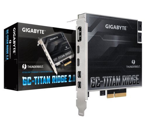 GIGABYTE Titan Ridge Thunderbolt 3 PCIe | nanoChip