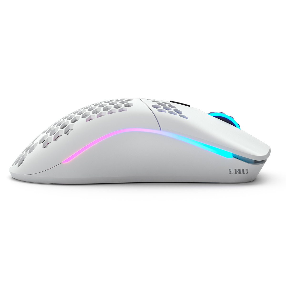 Rato GLORIOUS PC Gaming Race Model O Wireless Branco | nanoChip