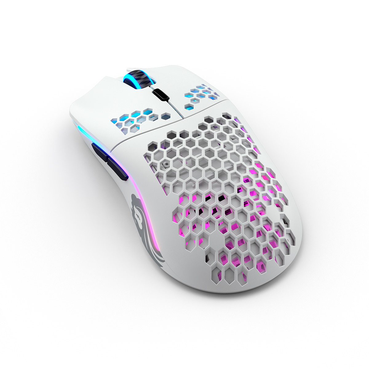 Rato GLORIOUS PC Gaming Race Model O Wireless Branco | nanoChip