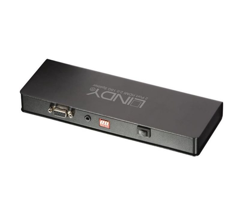 Splitter LINDY 4 Portas HDMI Fêmea 4K UHD C/ Alimen. | nanoChip