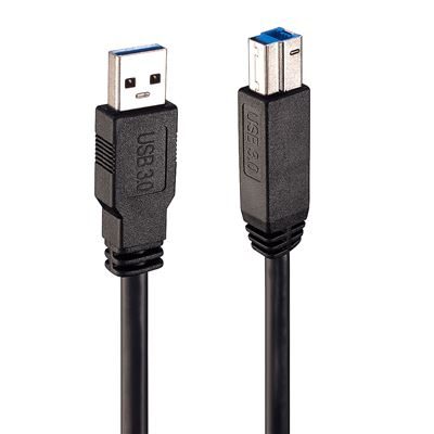 Cabo LINDY USB 3.0 Activo Tipo A/B 10m – 43098 | nanoChip