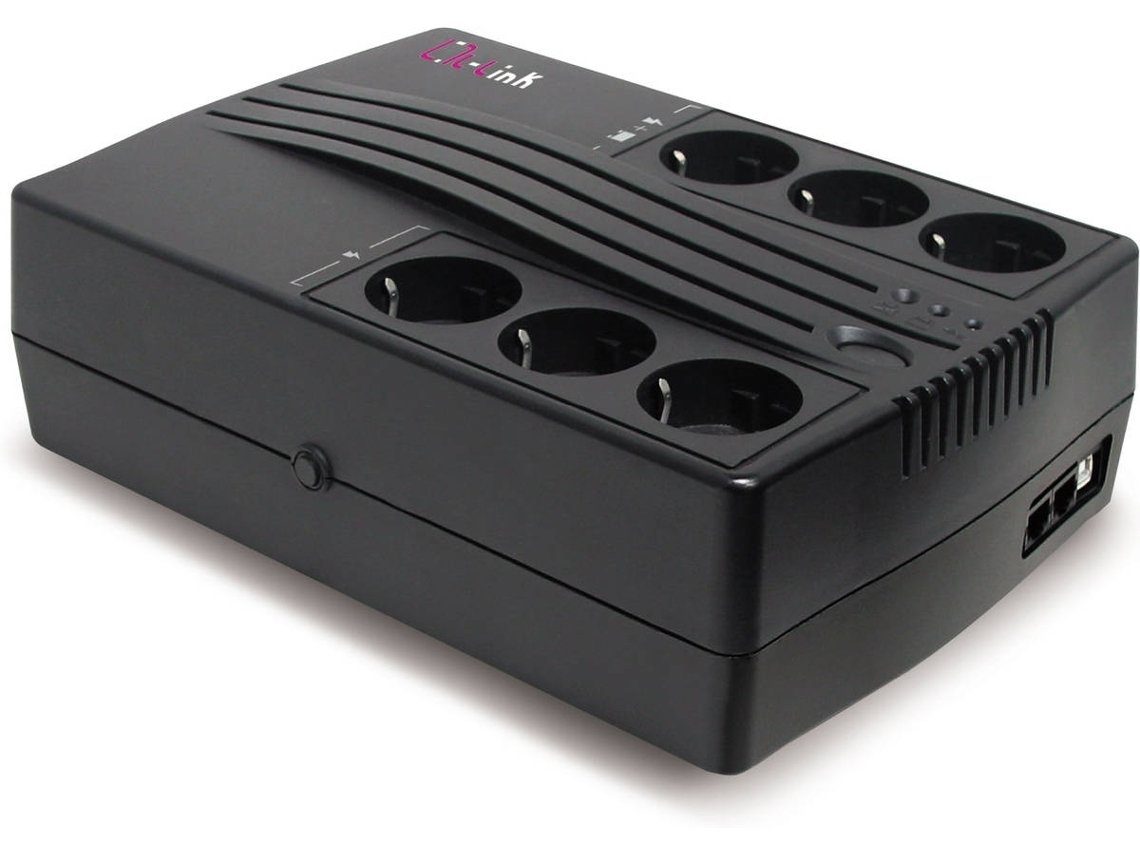 UPS L-LINK 1200VA 6 Tomadas Schuko | nanoChip