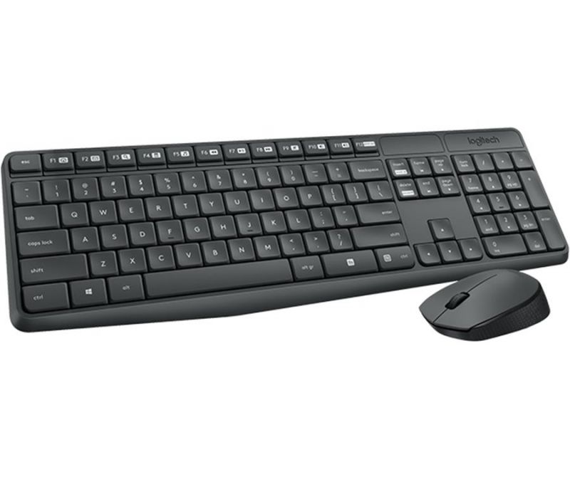 Teclado e Rato LOGITECH Wireless Desktop MK235 | nanoChip