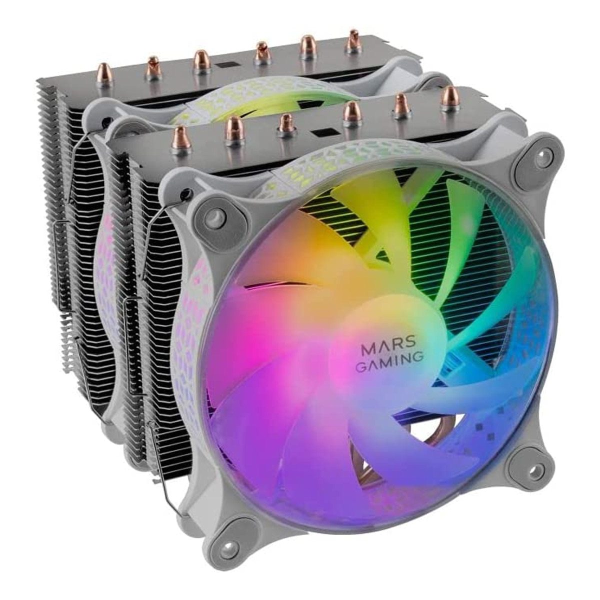Cooler MARS GAMING MCPU-XTW CPU Cooler ARGB 120mm Branco | nanoChip