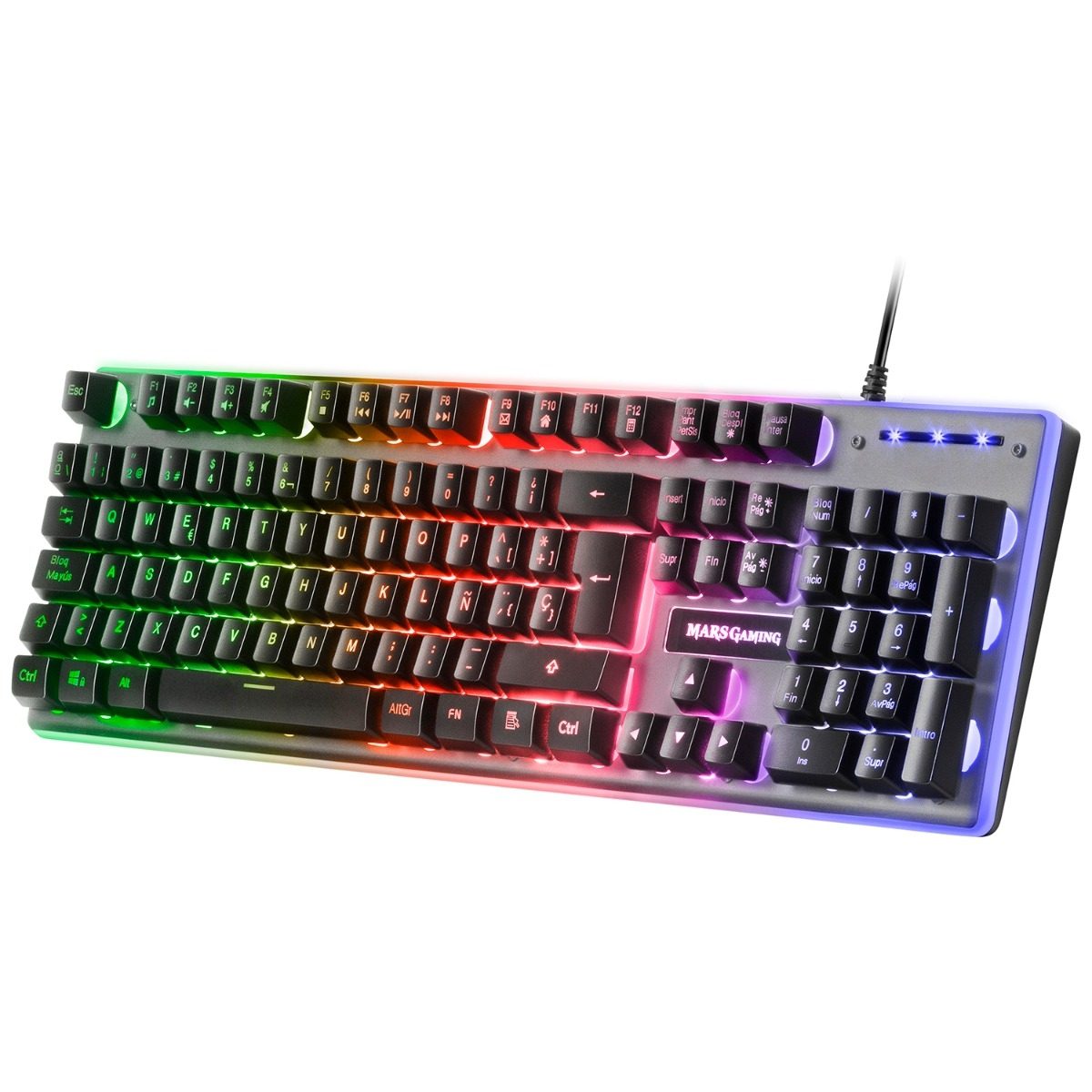 Teclado MARS GAMING MK220PT H-Mechanical Gaming Keyboard PT - nanoChip