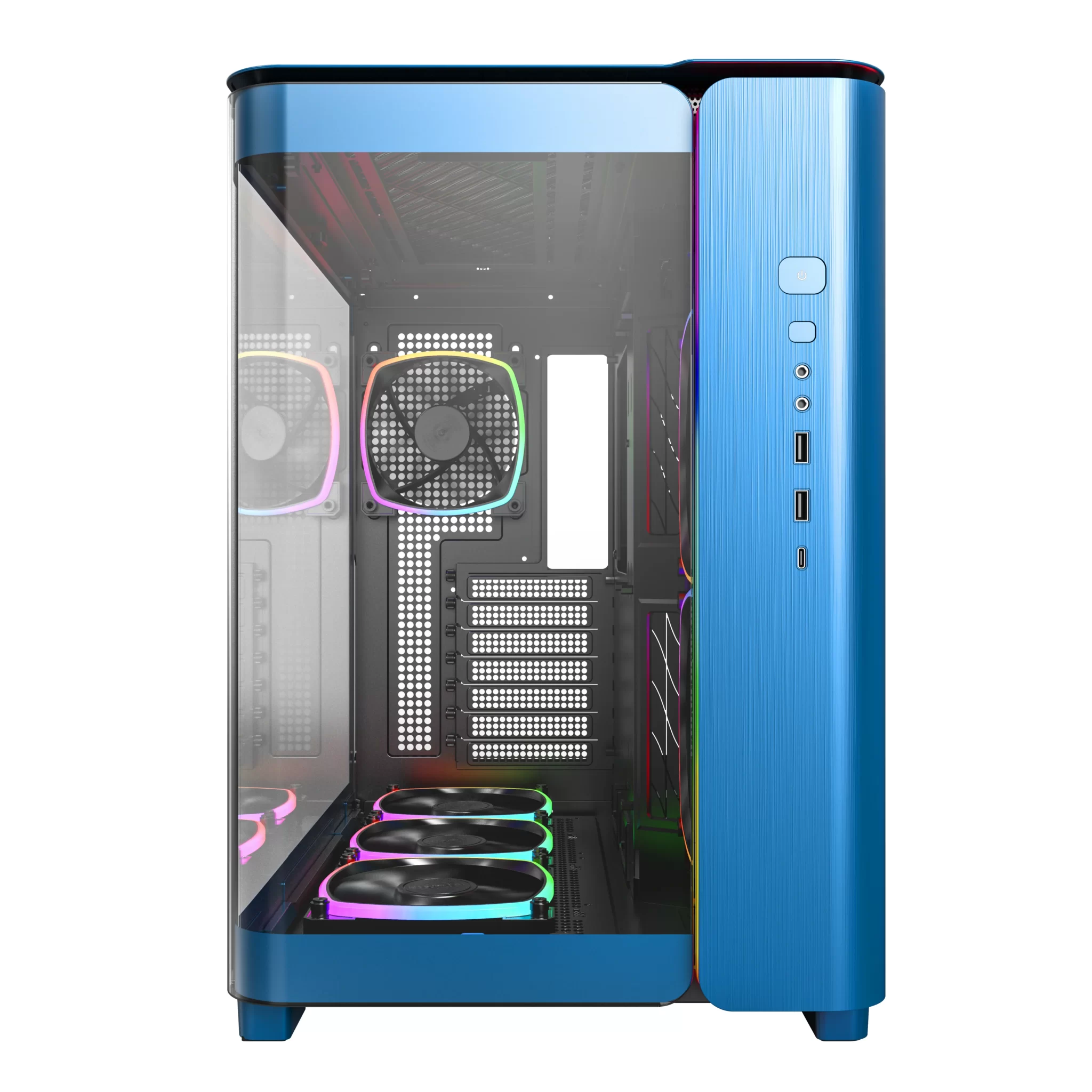 Caixa ATX MONTECH King 95 PRO Azul | nanoChip