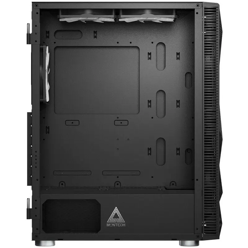 Caixa ATX MONTECH X3 Mesh RGB Vidro Preta | nanoChip
