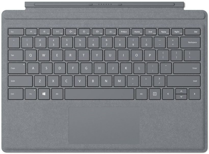 Capa e Teclado MICROSOFT Signature Type Cover Surface Go Series Cinza ...