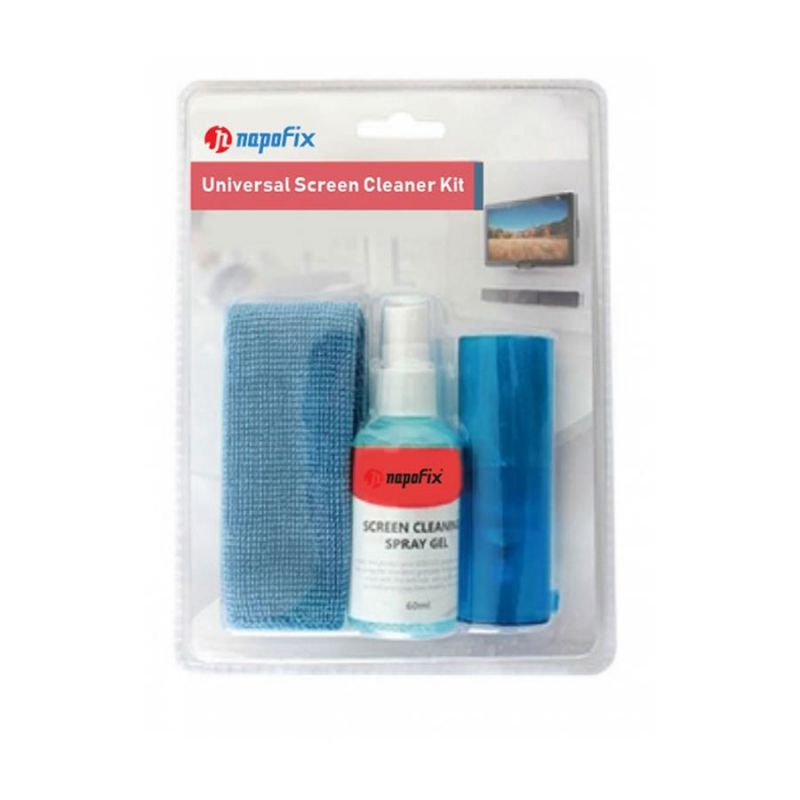 KIT LIMPEZA NAPOFIX 60ml Pano Micro Fibra – KL-1 | nanoChip