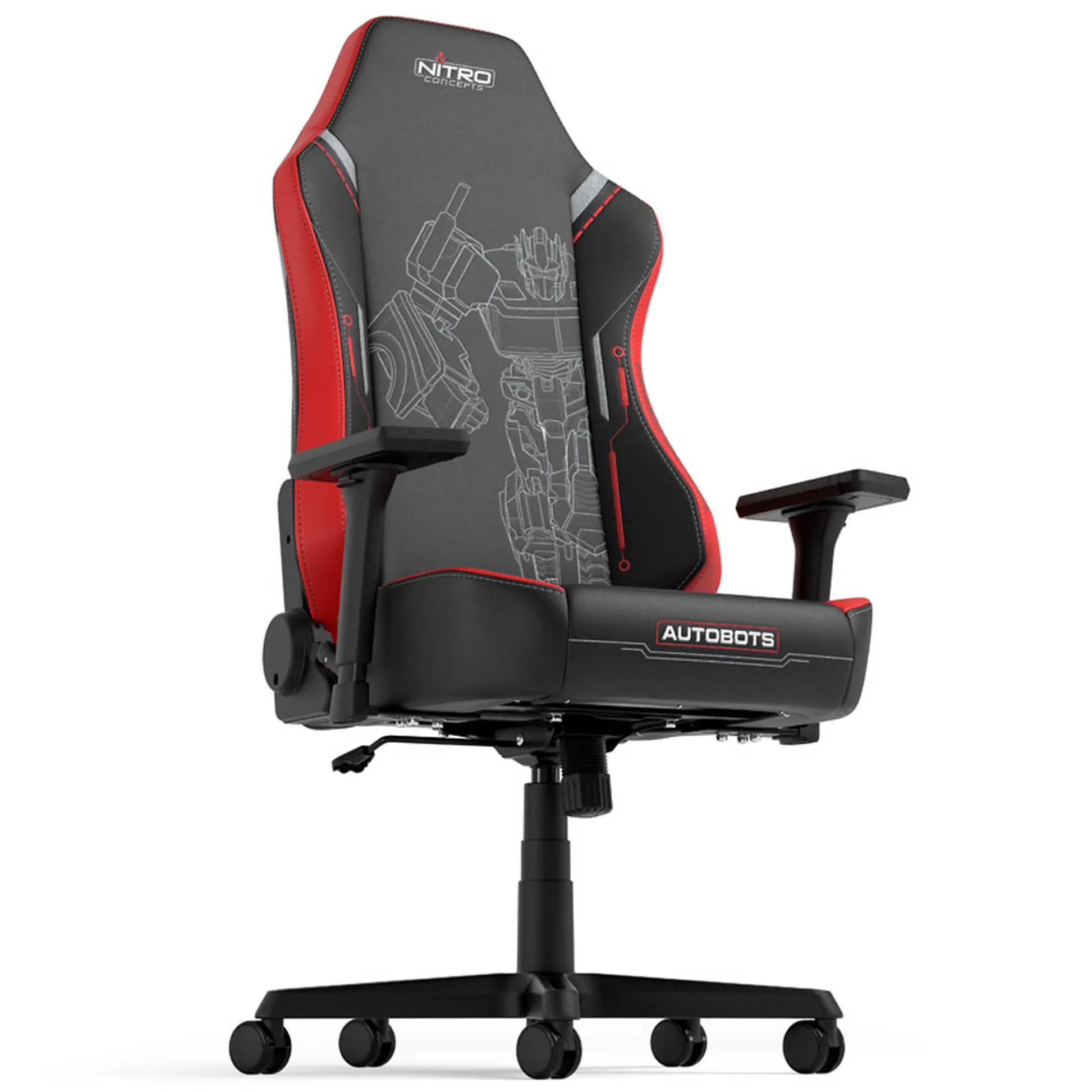 Cadeira NITRO CONCEPTS X1000 Gaming Transformers Autobots | nanoChip