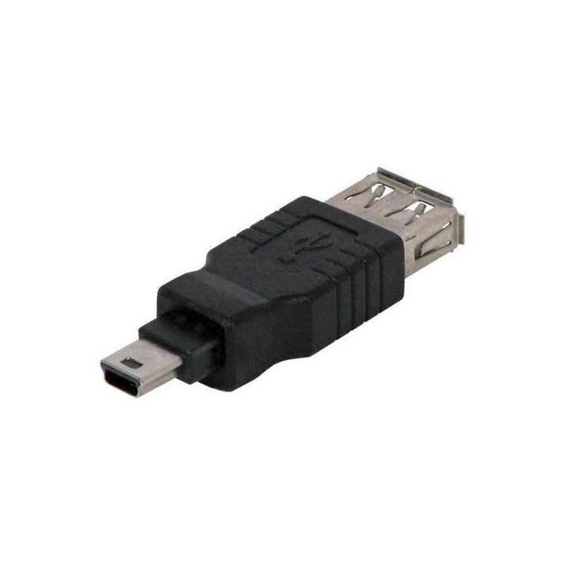 Adaptador OEM USB A Fêmea -> Mini USB B Macho | nanoChip