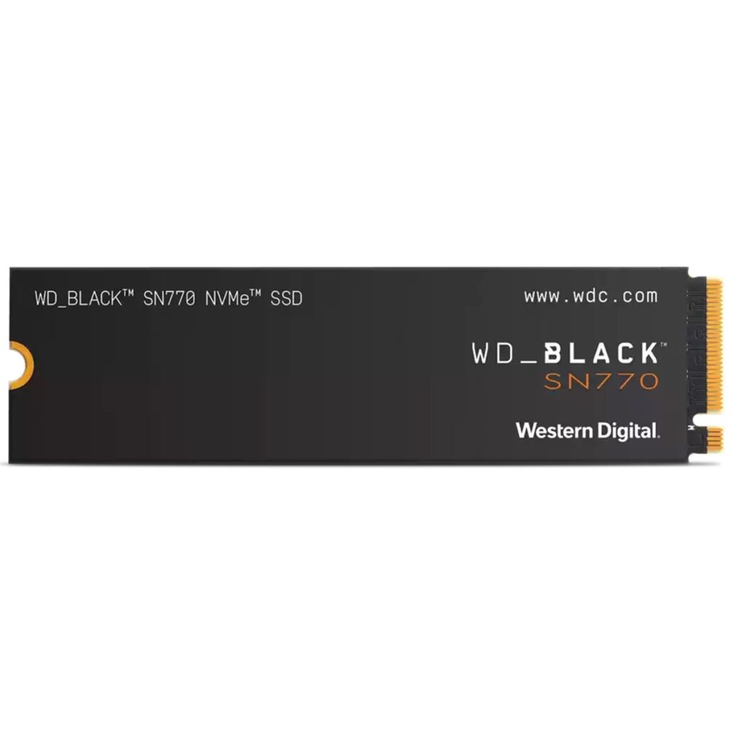 SSD WESTERN DIGITAL Black SN770 500GB 3D NAND NVMe | nanoChip